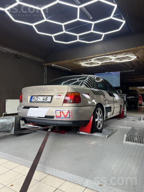 Brūns Audi A4 1999 Ventspils, ar dzinēja tilpumu 1.80 L un nobraukumu 228 tūkst. km par 5550 €, foto 8 vietnē AUTOMOTO.COM.LV