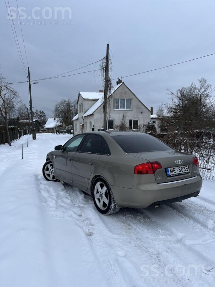 Brown Audi A4 2006 in Jurmala, with an engine capacity of 2.70 L and mileage of 325 thousand km for 3000 €, photo 2 on AUTOMOTO.COM.LV