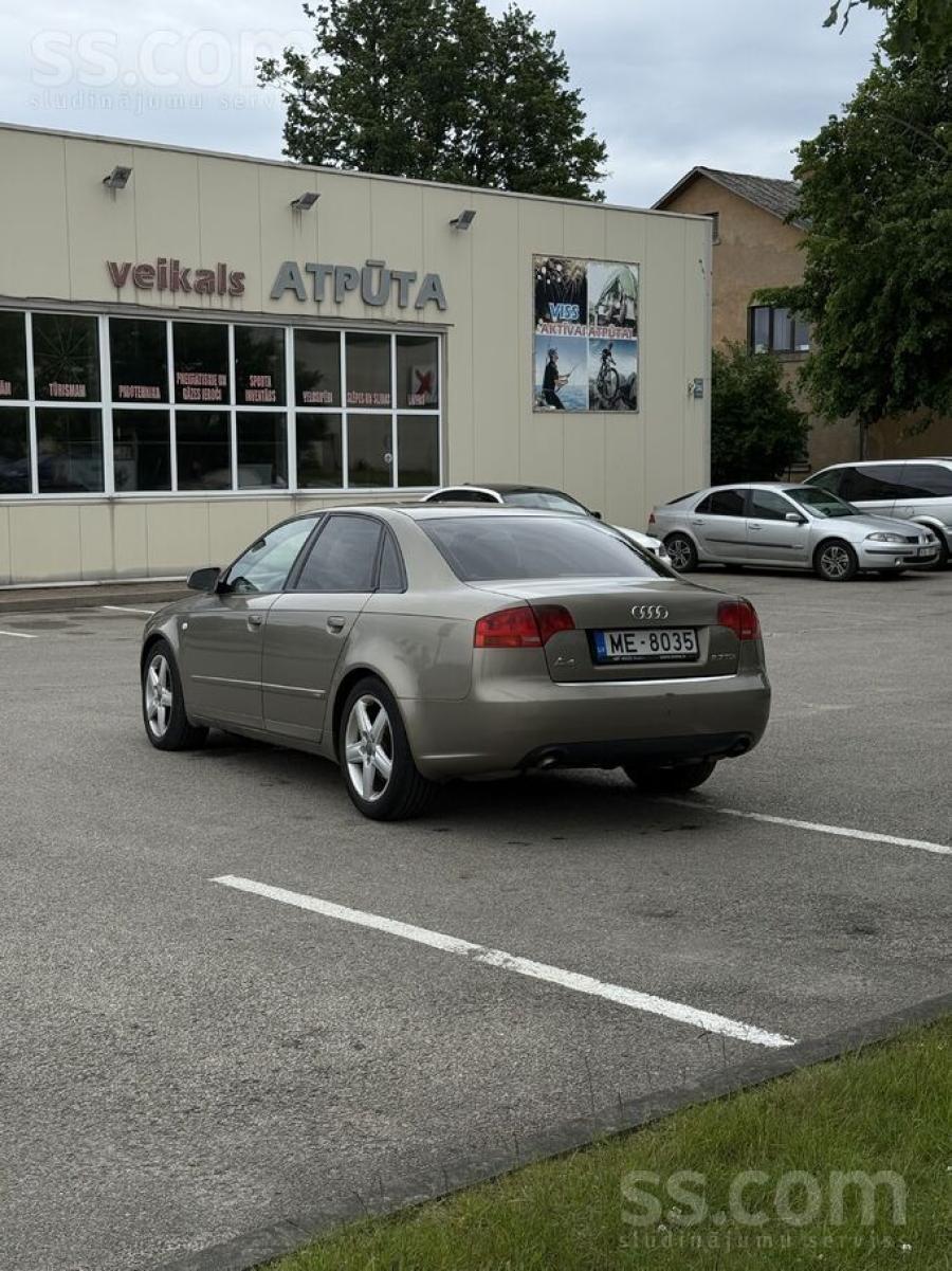 Brown Audi A4 2006 in Jurmala, with an engine capacity of 2.70 L and mileage of 328 thousand km for 2200 €, photo 6 on AUTOMOTO.COM.LV