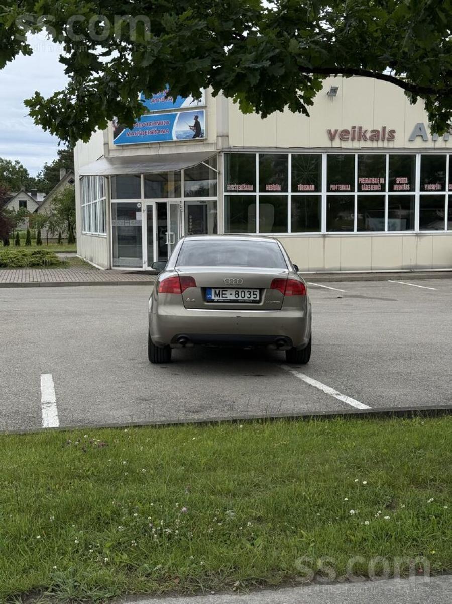 Brown Audi A4 2006 in Jurmala, with an engine capacity of 2.70 L and mileage of 328 thousand km for 2200 €, photo 7 on AUTOMOTO.COM.LV