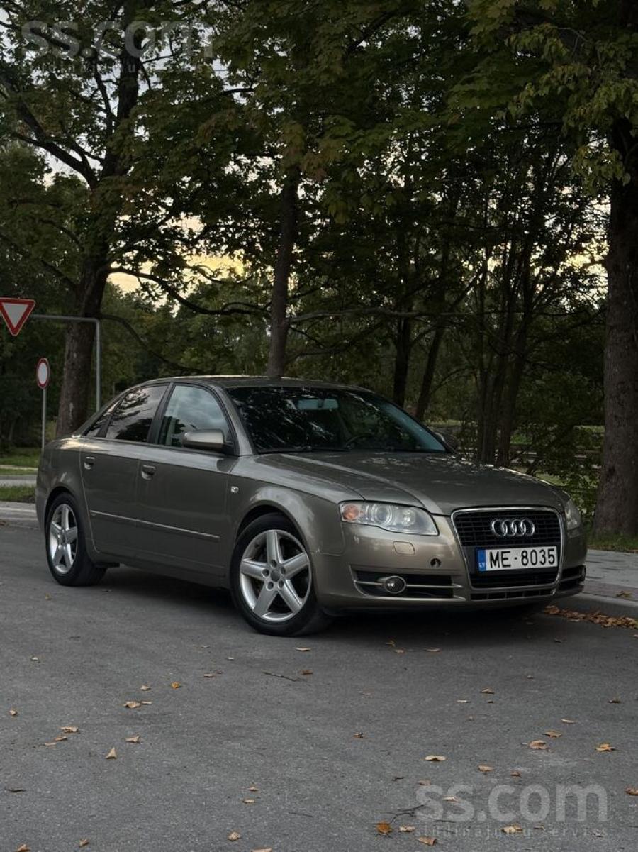 Brown Audi A4 2006 in Cesis, with an engine capacity of 2.70 L and mileage of 329 thousand km for 2950 €, photo 8 on AUTOMOTO.COM.LV