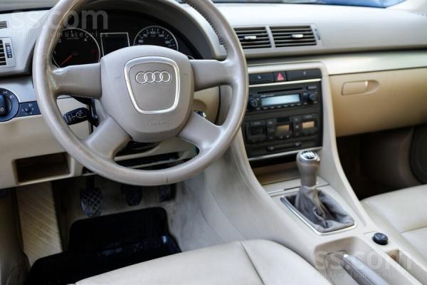 Brown Audi A4 2007 in Riga, with an engine capacity of 2.70 L and mileage of 224 thousand km for 3590 €, photo 6 on AUTOMOTO.COM.LV