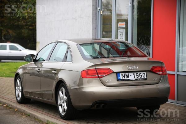 Brown Audi A4 2007 in Riga, with an engine capacity of 1.80 L and mileage of 283 thousand km for 5495 €, photo 6 on AUTOMOTO.COM.LV