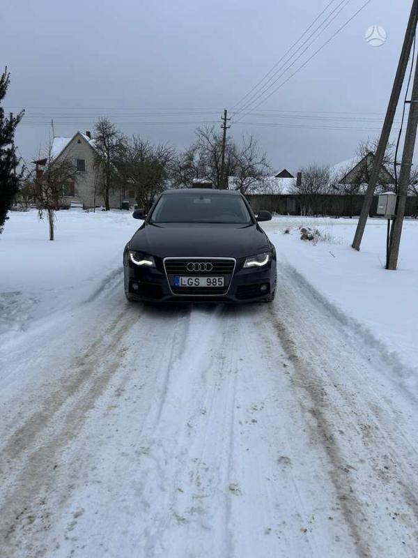 Brown Audi A4 2008 in Kupiskis, with an engine capacity of 2.00 L and mileage of 406 thousand km for 3500 €, photo 1 on AUTOMOTO.COM.LV