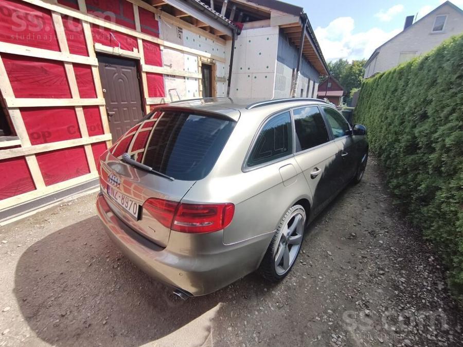Brown Audi A4 2008 in Riga, with an engine capacity of 3.20 L and mileage of 326 thousand km for 6300 €, photo 5 on AUTOMOTO.COM.LV