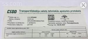 Коричневый Ауди А4 2008 в Кулдига, объемом двигателя 2.70 л и пробегом 247 тыс. км за 5890 €, фото 32 на AUTOMOTO.COM.LV