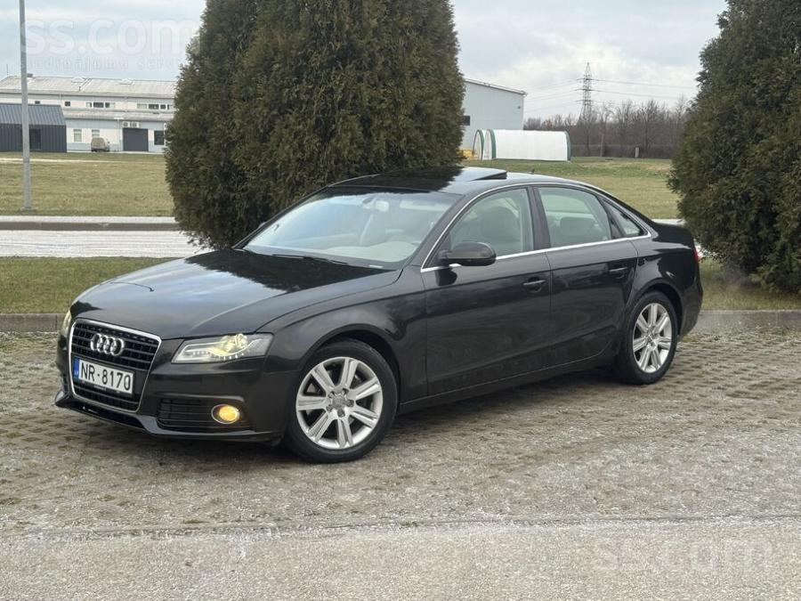 Brown Audi A4 2009 in Riga, with an engine capacity of 2.00 L and mileage of 0 thousand km for 4990 €, photo 6 on AUTOMOTO.COM.LV