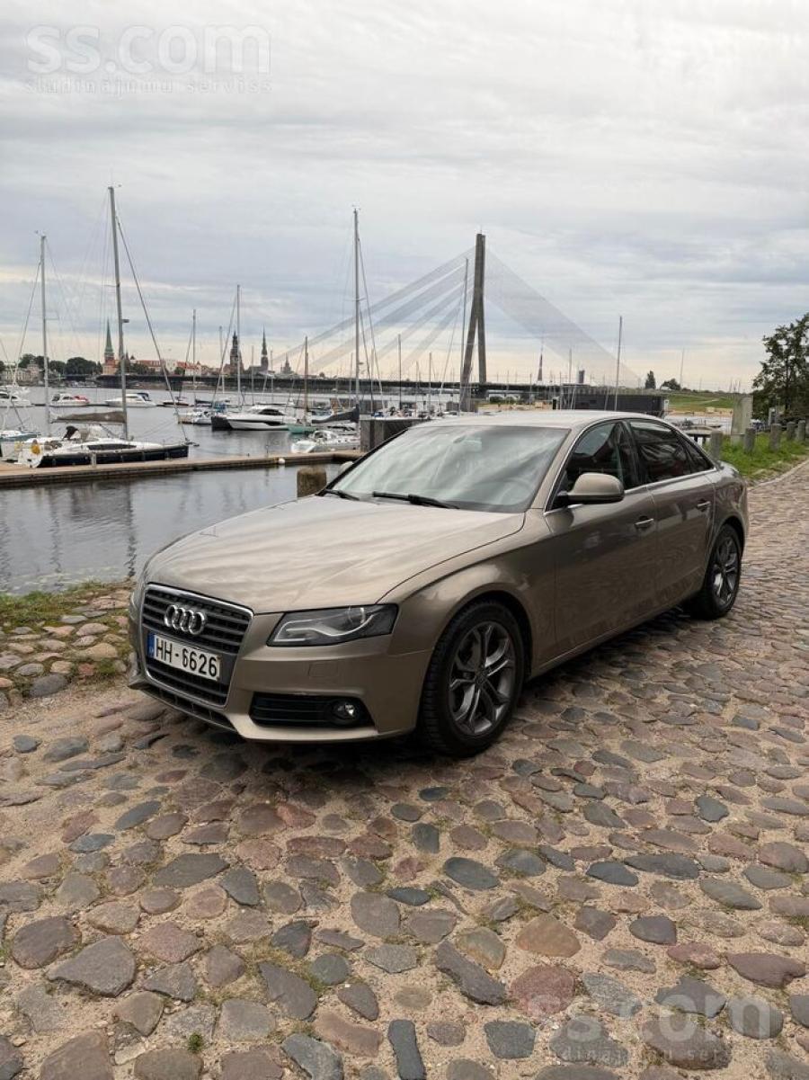 Brown Audi A4 2009 in Riga, with an engine capacity of 2.00 L and mileage of 311 thousand km for 5780 €, photo 9 on AUTOMOTO.COM.LV