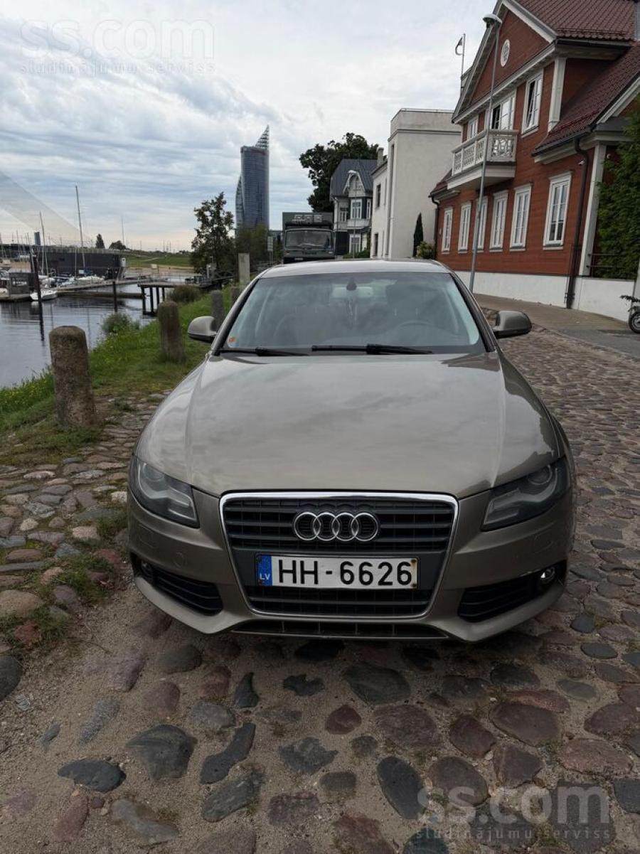 Brown Audi A4 2009 in Riga, with an engine capacity of 2.00 L and mileage of 311 thousand km for 5780 €, photo 11 on AUTOMOTO.COM.LV