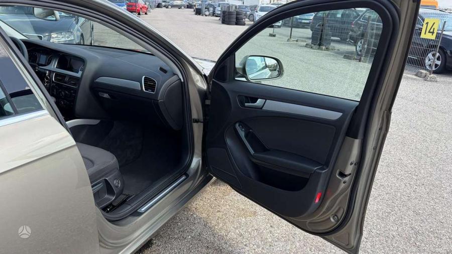 Brūns Audi A4 2010 Marijampole, ar dzinēja tilpumu 1.80 L un nobraukumu 126 tūkst. km par 5555 €, foto 13 vietnē AUTOMOTO.COM.LV