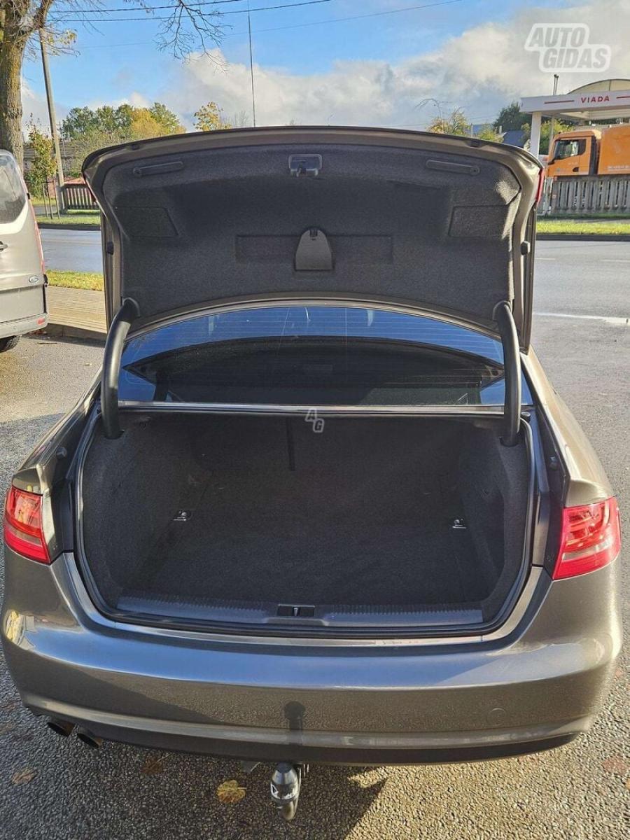 Brūns Audi A4 2013 Šauļi, ar dzinēja tilpumu 2.00 L un nobraukumu 270 tūkst. km par 7950 €, foto 12 vietnē AUTOMOTO.COM.LV