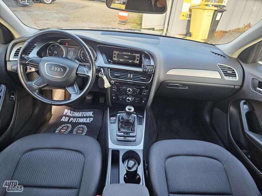 Brūns Audi A4 2013 Šauļi, ar dzinēja tilpumu 2.00 L un nobraukumu 270 tūkst. km par 7950 €, foto 13 vietnē AUTOMOTO.COM.LV
