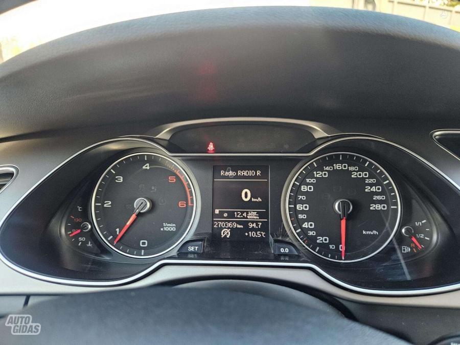 Brūns Audi A4 2013 Šauļi, ar dzinēja tilpumu 2.00 L un nobraukumu 270 tūkst. km par 7950 €, foto 24 vietnē AUTOMOTO.COM.LV