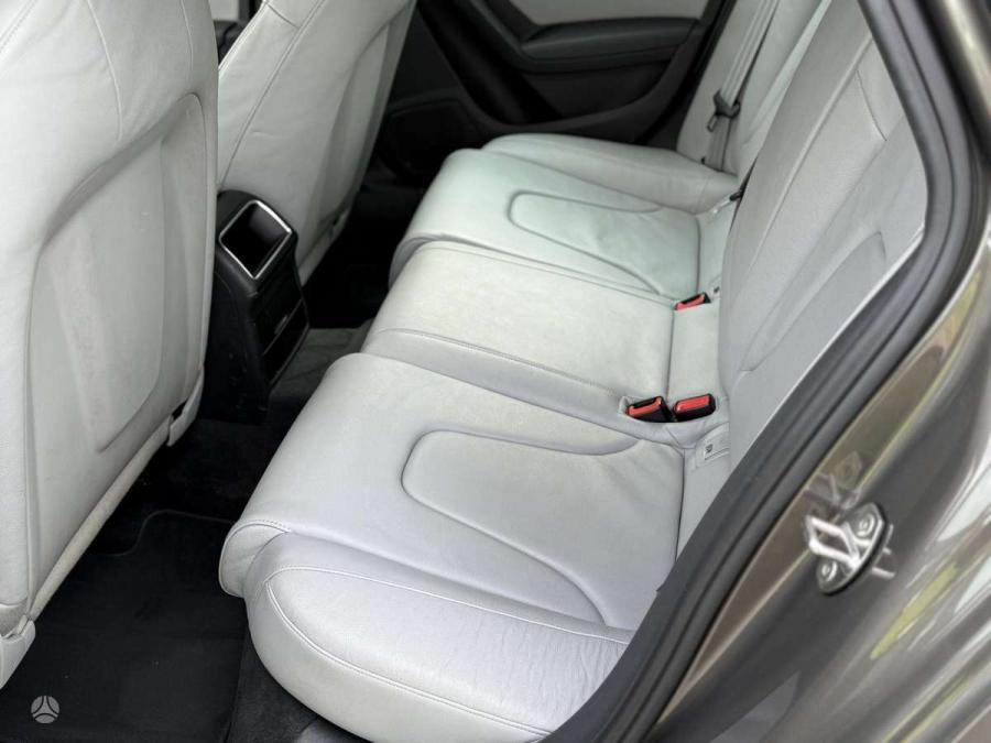 Brown Audi A4 2014 in Utena, with an engine capacity of 1.80 L and mileage of 113 thousand km for 9900 €, photo 12 on AUTOMOTO.COM.LV