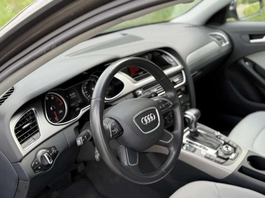 Brown Audi A4 2014 in Utena, with an engine capacity of 1.80 L and mileage of 113 thousand km for 9900 €, photo 17 on AUTOMOTO.COM.LV
