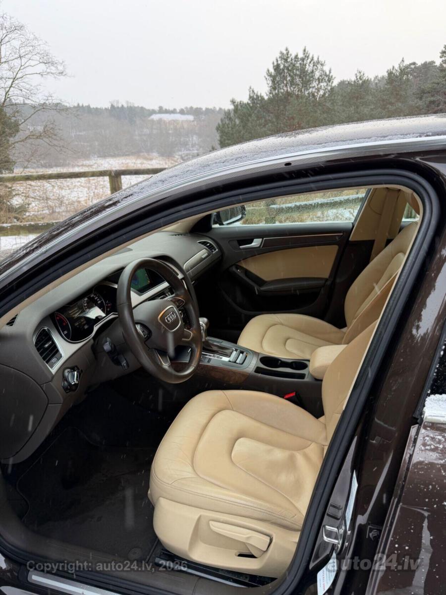 Brown Audi A4 2015 in Tallinn, with an engine capacity of 2.00 L and mileage of 100 thousand km for 15250 €, photo 6 on AUTOMOTO.COM.LV