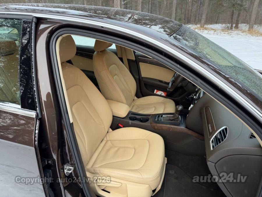 Brown Audi A4 2015 in Tallinn, with an engine capacity of 2.00 L and mileage of 100 thousand km for 15250 €, photo 7 on AUTOMOTO.COM.LV