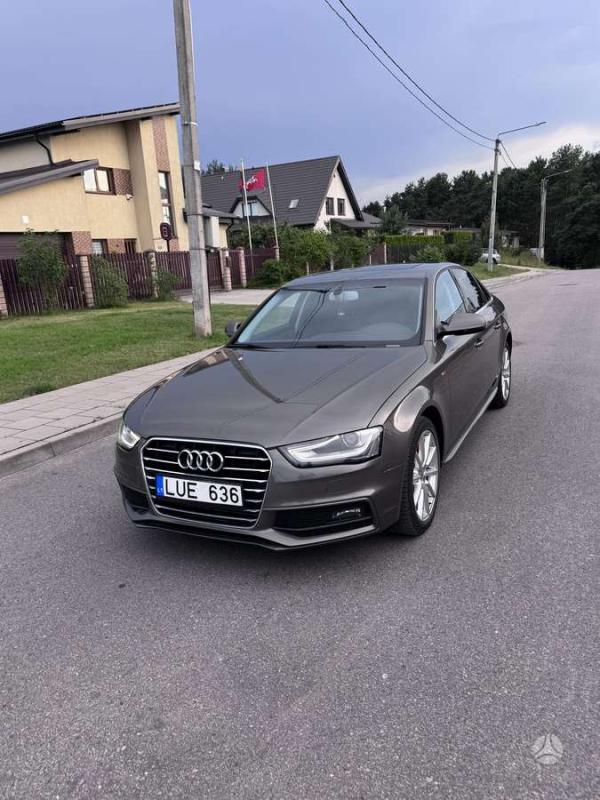 Brūns Audi A4 2015 Viļņa, ar dzinēja tilpumu 1.98 L un nobraukumu 133 tūkst. km par 10000 €, foto 1 vietnē AUTOMOTO.COM.LV