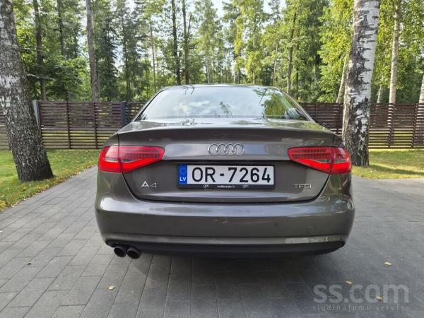 Brūns Audi A4 2015 Rīga, ar dzinēja tilpumu 1.80 L un nobraukumu 161 tūkst. km par 13750 €, foto 6 vietnē AUTOMOTO.COM.LV
