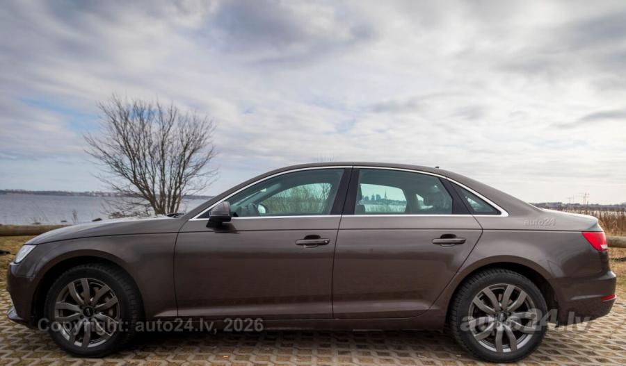 Brown Audi A4 2016 in Tallinn, with an engine capacity of 2.00 L and mileage of 213 thousand km for 14500 €, photo 4 on AUTOMOTO.COM.LV