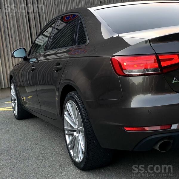 Brūns Audi A4 2016 Jelgava, ar dzinēja tilpumu 2.00 L un nobraukumu 174 tūkst. km par 13900 €, foto 7 vietnē AUTOMOTO.COM.LV