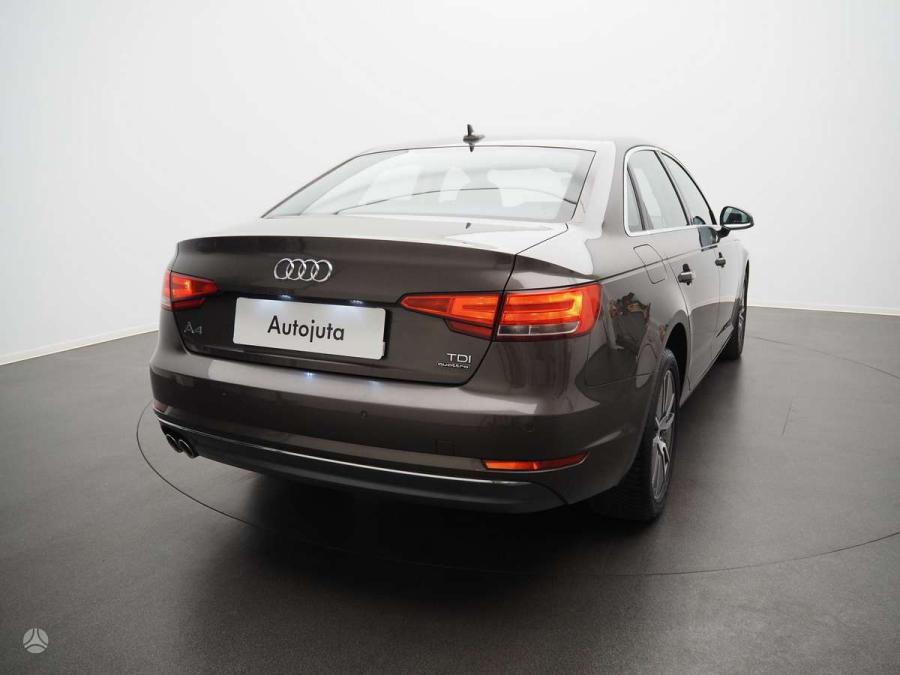 Brown Audi A4 2016 in Vilnius, with an engine capacity of 1.97 L and mileage of 149 thousand km for 15500 €, photo 5 on AUTOMOTO.COM.LV