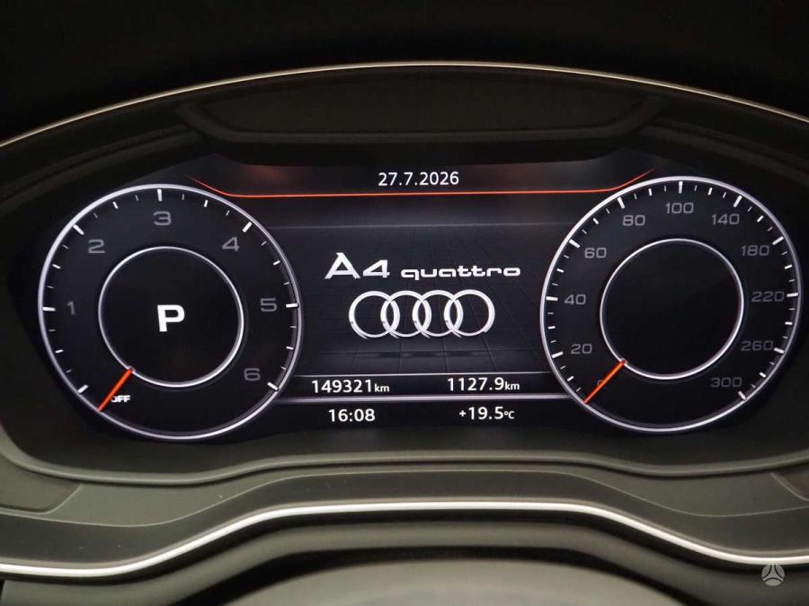 Brown Audi A4 2016 in Vilnius, with an engine capacity of 1.97 L and mileage of 149 thousand km for 15500 €, photo 25 on AUTOMOTO.COM.LV