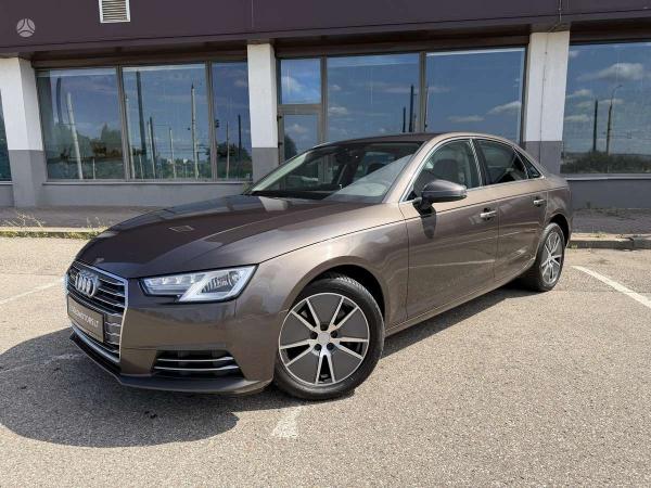 Brūns Audi A4 2016 Viļņa, ar dzinēja tilpumu 1.97 L un nobraukumu 150 tūkst. km par 12850 €, foto 1 vietnē AUTOMOTO.COM.LV