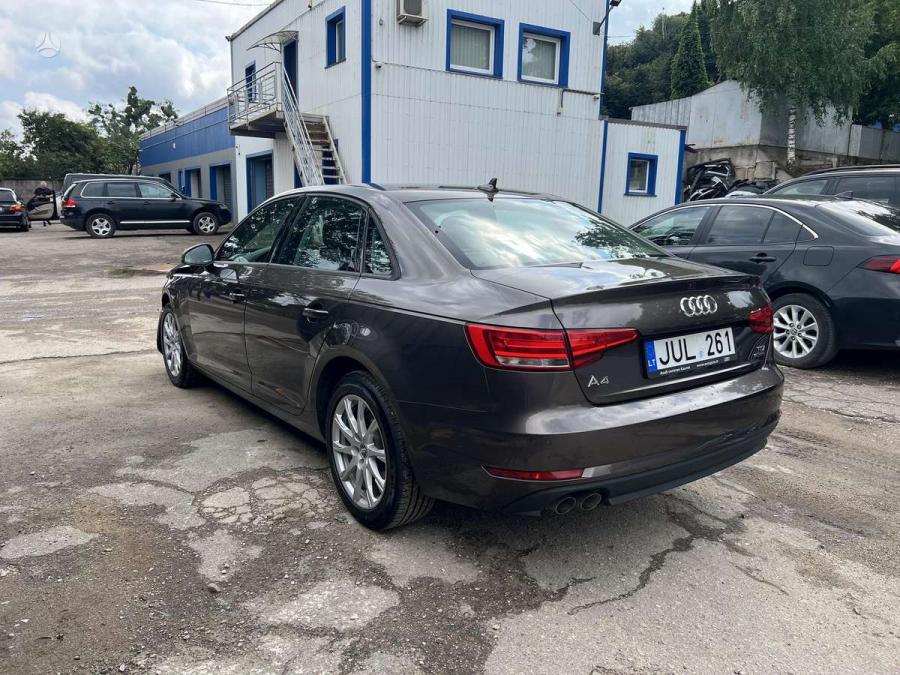 Brūns Audi A4 2016 Kauņa, ar dzinēja tilpumu 1.97 L un nobraukumu 139 tūkst. km par 7400 €, foto 5 vietnē AUTOMOTO.COM.LV