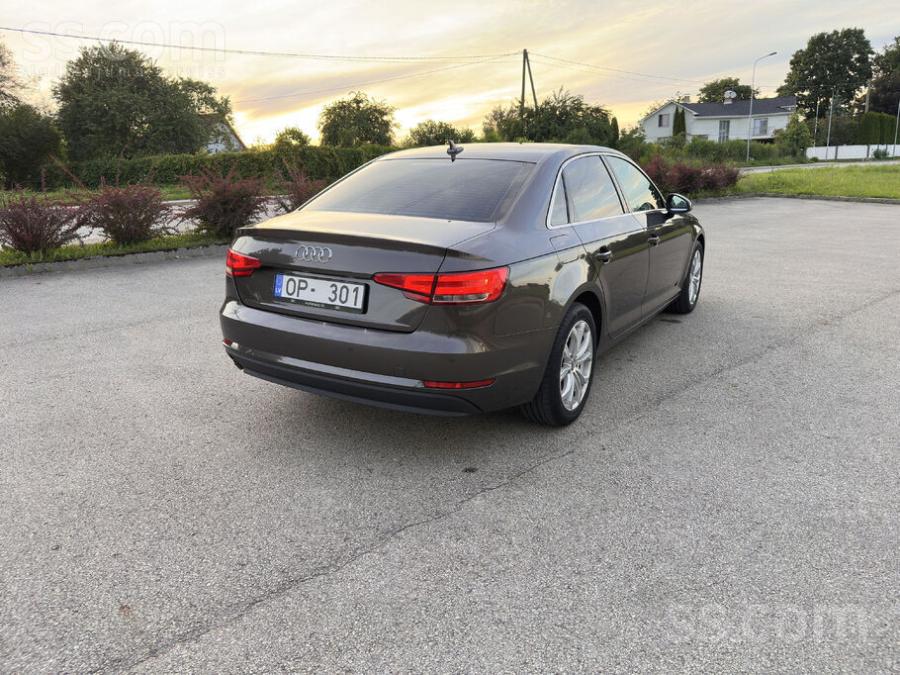 Brūns Audi A4 2017 Rīga, ar dzinēja tilpumu 2.00 L un nobraukumu 173 tūkst. km par 15600 €, foto 4 vietnē AUTOMOTO.COM.LV