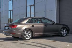Brown Audi A4 2017 in Kaunas, with an engine capacity of 1.97 L and mileage of 291 thousand km for 13999 €, photo 13 on AUTOMOTO.COM.LV