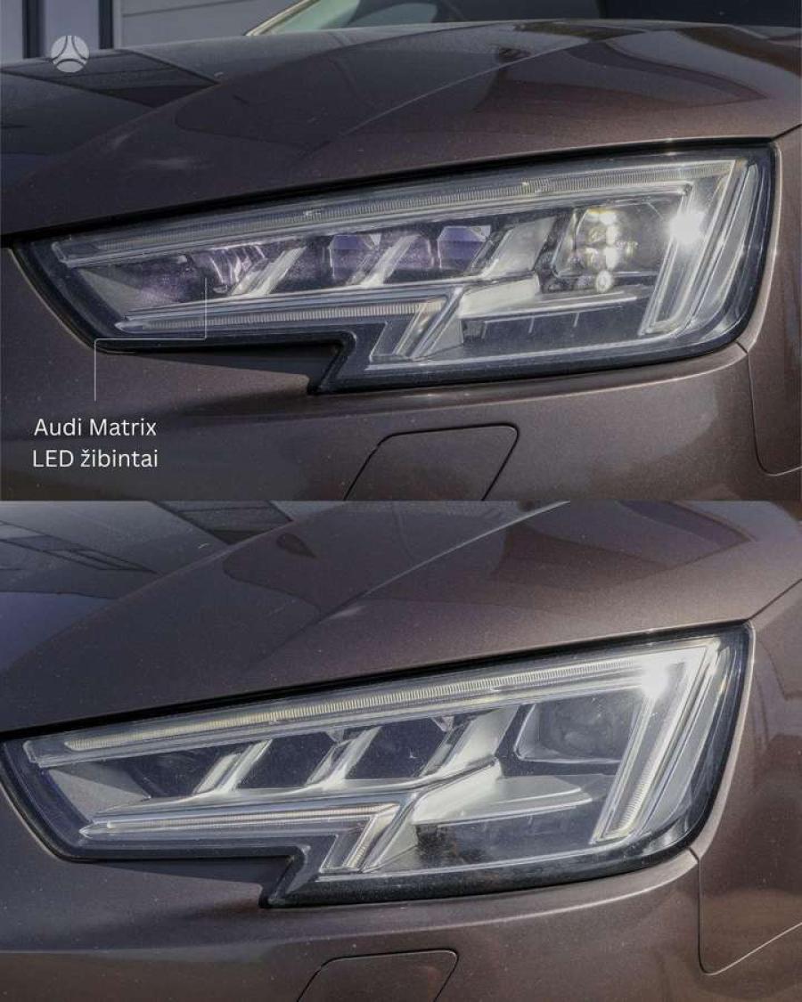 Brown Audi A4 2017 in Kaunas, with an engine capacity of 1.97 L and mileage of 291 thousand km for 13999 €, photo 14 on AUTOMOTO.COM.LV