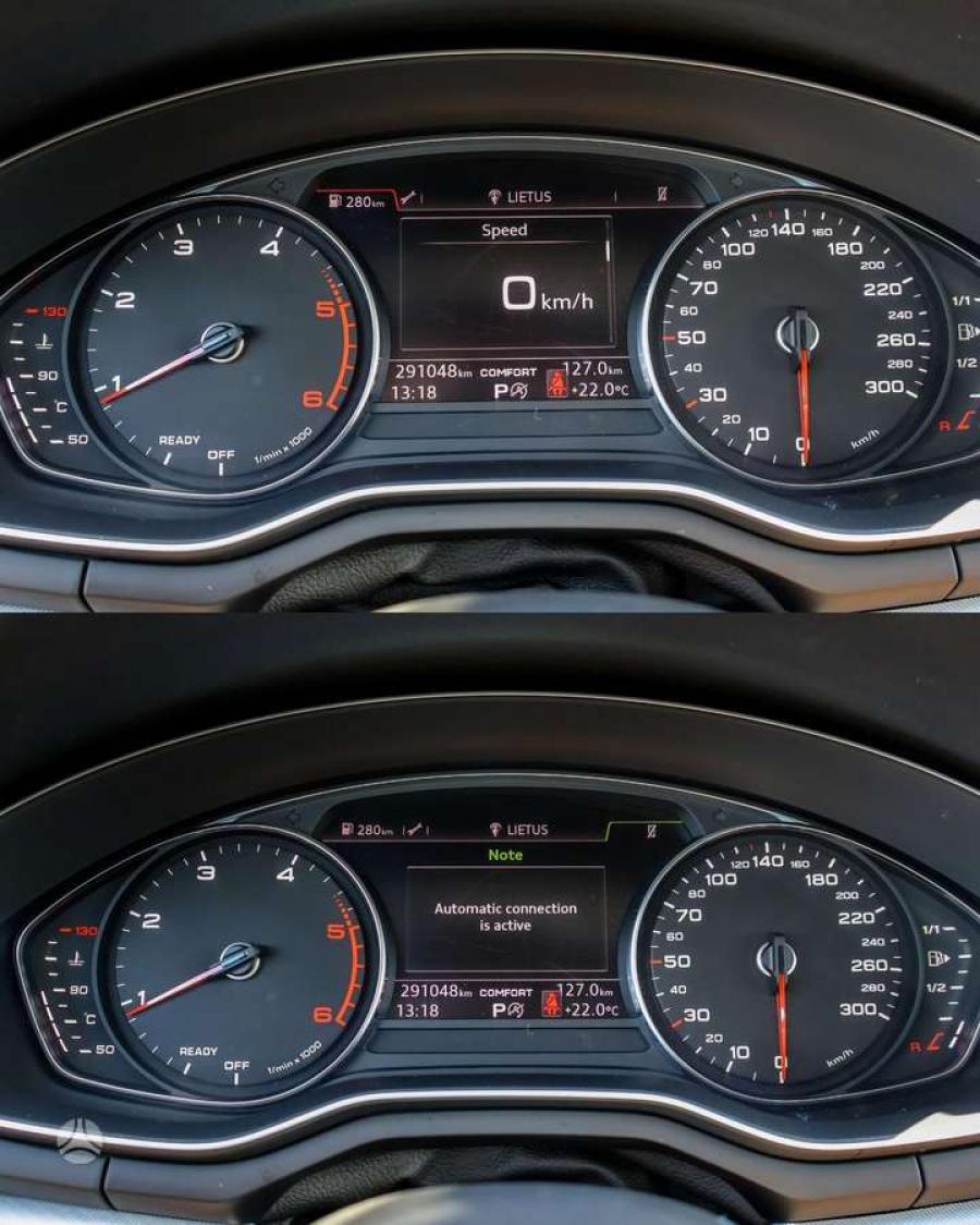 Brown Audi A4 2017 in Kaunas, with an engine capacity of 1.97 L and mileage of 291 thousand km for 13999 €, photo 28 on AUTOMOTO.COM.LV
