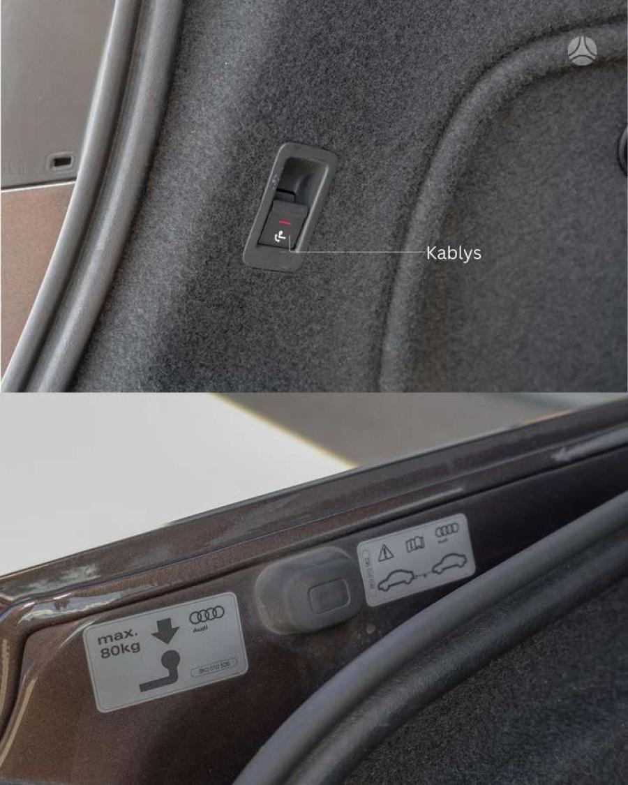 Brown Audi A4 2017 in Kaunas, with an engine capacity of 1.97 L and mileage of 291 thousand km for 13999 €, photo 52 on AUTOMOTO.COM.LV