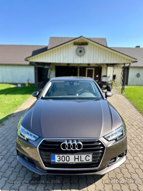 Brown Audi A4 2018 in Tallinn, with an engine capacity of 2.00 L and mileage of 96 thousand km for 16500 €, photo 4 on AUTOMOTO.COM.LV