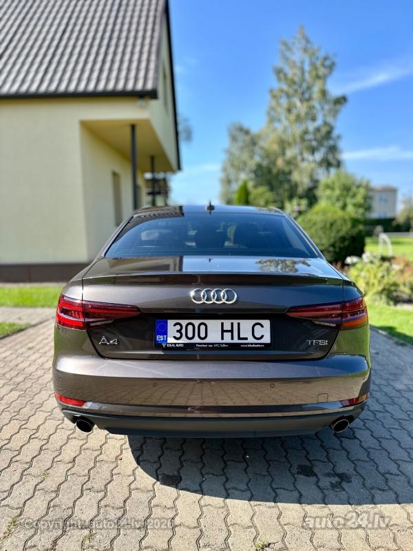 Brown Audi A4 2018 in Tallinn, with an engine capacity of 2.00 L and mileage of 96 thousand km for 16500 €, photo 5 on AUTOMOTO.COM.LV