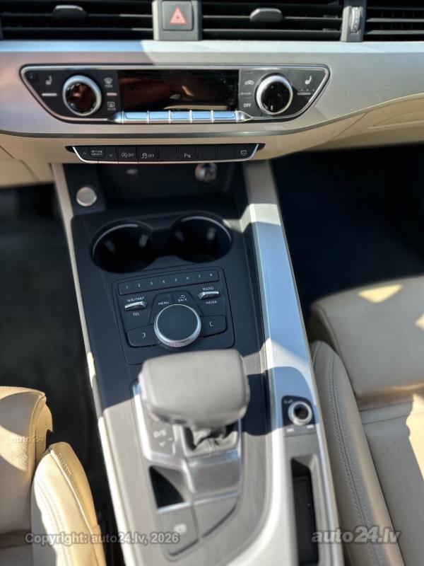 Brown Audi A4 2018 in Tallinn, with an engine capacity of 2.00 L and mileage of 96 thousand km for 16500 €, photo 7 on AUTOMOTO.COM.LV