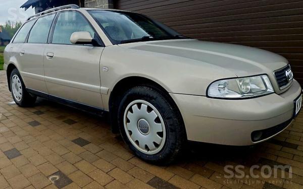 Brown Audi A4 1999 in Ogre, with an engine capacity of 1.60 L and mileage of 269 thousand km for 2099 €, photo 3 on AUTOMOTO.COM.LV