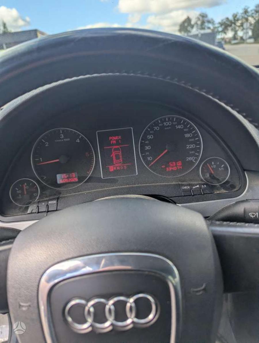 Brown Audi A4 2005 in Kaunas, with an engine capacity of 3.00 L and mileage of 334 thousand km for 2200 €, photo 8 on AUTOMOTO.COM.LV
