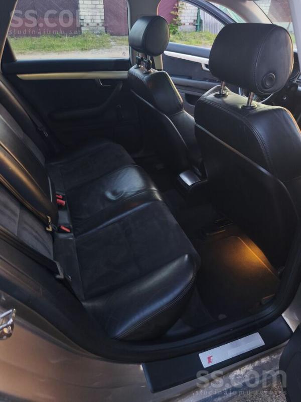 Brown Audi A4 2006 in Talsi, with an engine capacity of 2.00 L and mileage of 444 thousand km for 3950 €, photo 8 on AUTOMOTO.COM.LV