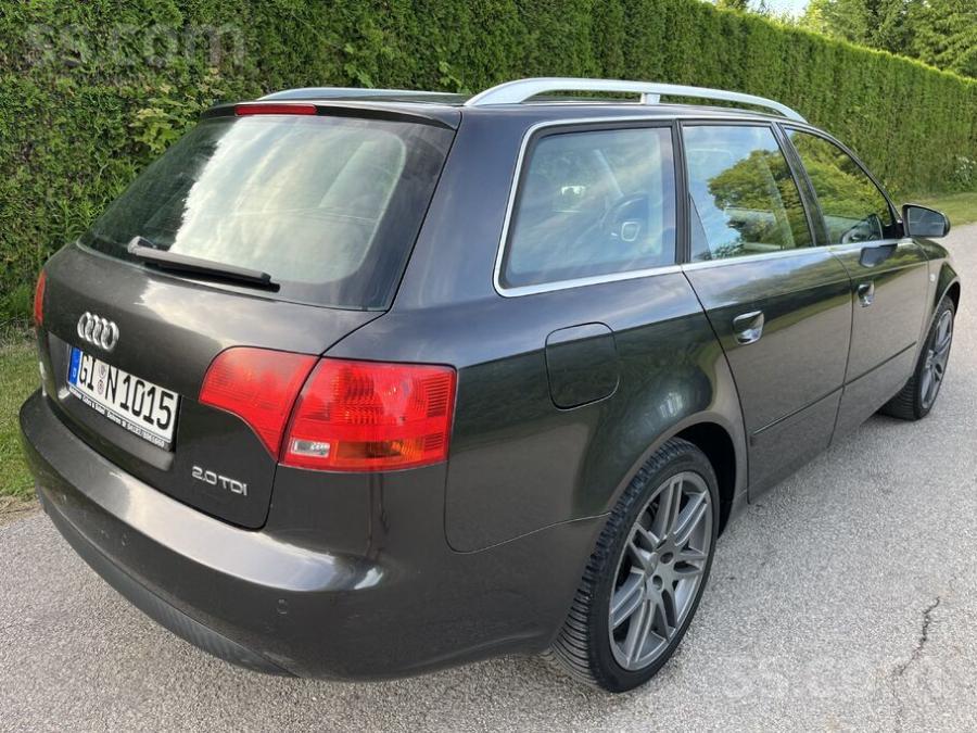Brown Audi A4 2007 in Bauska, with an engine capacity of 2.00 L and mileage of 0 thousand km for 3390 €, photo 4 on AUTOMOTO.COM.LV