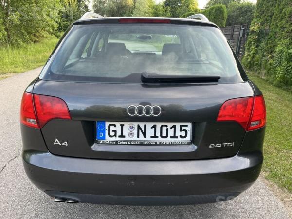 Brown Audi A4 2007 in Bauska, with an engine capacity of 2.00 L and mileage of 0 thousand km for 3390 €, photo 4 on AUTOMOTO.COM.LV