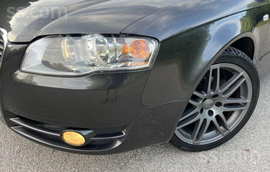 Brown Audi A4 2007 in Bauska, with an engine capacity of 2.00 L and mileage of 0 thousand km for 3390 €, photo 12 on AUTOMOTO.COM.LV