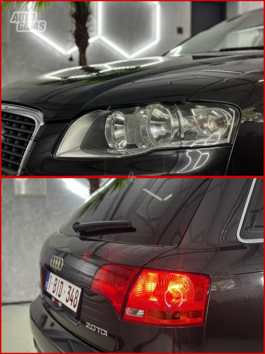 Brown Audi A4 2007 in Kaunas, with an engine capacity of 2.00 L and mileage of 235 thousand km for 3650 €, photo 17 on AUTOMOTO.COM.LV