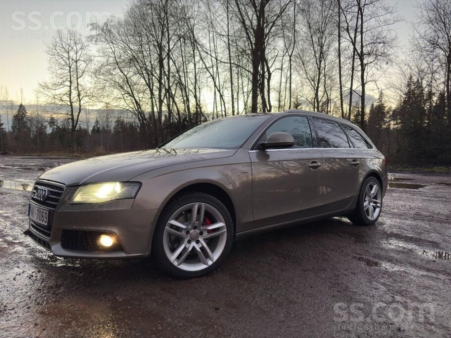 Brūns Audi A4 2008 Cēsis, ar dzinēja tilpumu 2.00 L un nobraukumu 378 tūkst. km par 4800 €, foto 3 vietnē AUTOMOTO.COM.LV