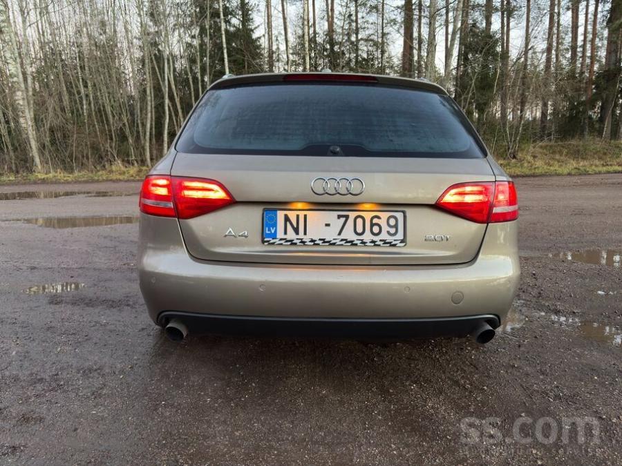 Brūns Audi A4 2008 Cēsis, ar dzinēja tilpumu 2.00 L un nobraukumu 378 tūkst. km par 4800 €, foto 5 vietnē AUTOMOTO.COM.LV