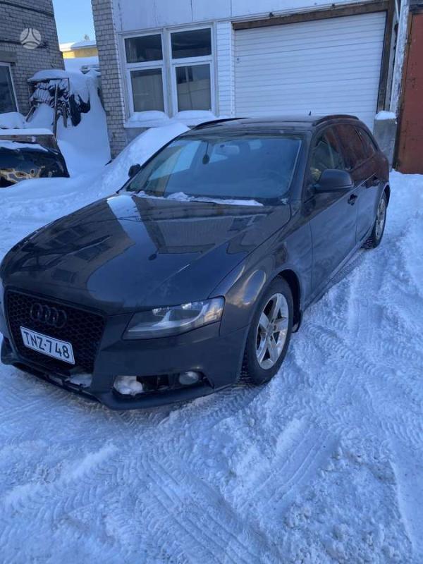 Brūns Audi A4 2008 Panevēža, ar dzinēja tilpumu 1.97 L un nobraukumu 400 tūkst. km par 2750 €, foto 1 vietnē AUTOMOTO.COM.LV
