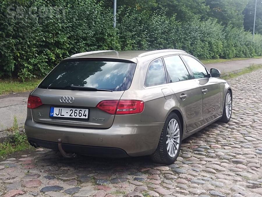 Brown Audi A4 2008 in Riga, with an engine capacity of 2.00 L and mileage of 0 thousand km for 3700 €, photo 5 on AUTOMOTO.COM.LV