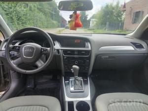 Brown Audi A4 2008 in Riga, with an engine capacity of 2.00 L and mileage of 0 thousand km for 3700 €, photo 8 on AUTOMOTO.COM.LV