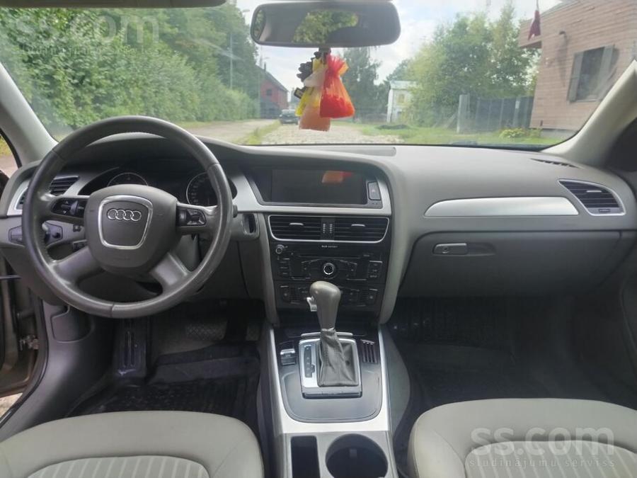 Brown Audi A4 2008 in Riga, with an engine capacity of 2.00 L and mileage of 0 thousand km for 3700 €, photo 8 on AUTOMOTO.COM.LV